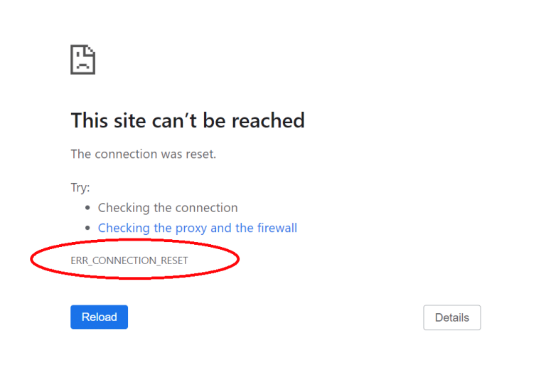 How To Fix ERR_CONNECTION_RESET Error In 2025