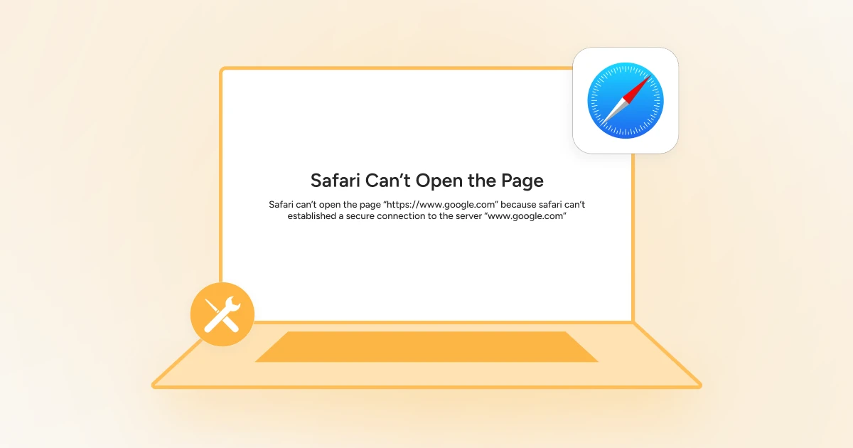 Fix “Safari Can’t Establish a Secure Connection to the Server” Error