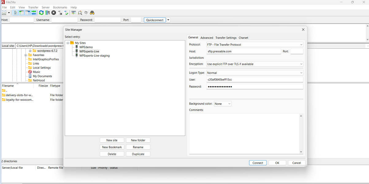 FTP (File Transfer Protocol) - WPExperts
