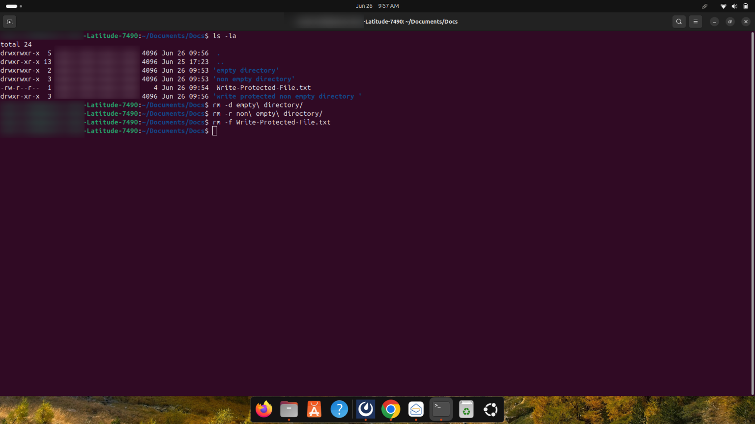 Remove A Directory In Linux With rmdir And rm Commands