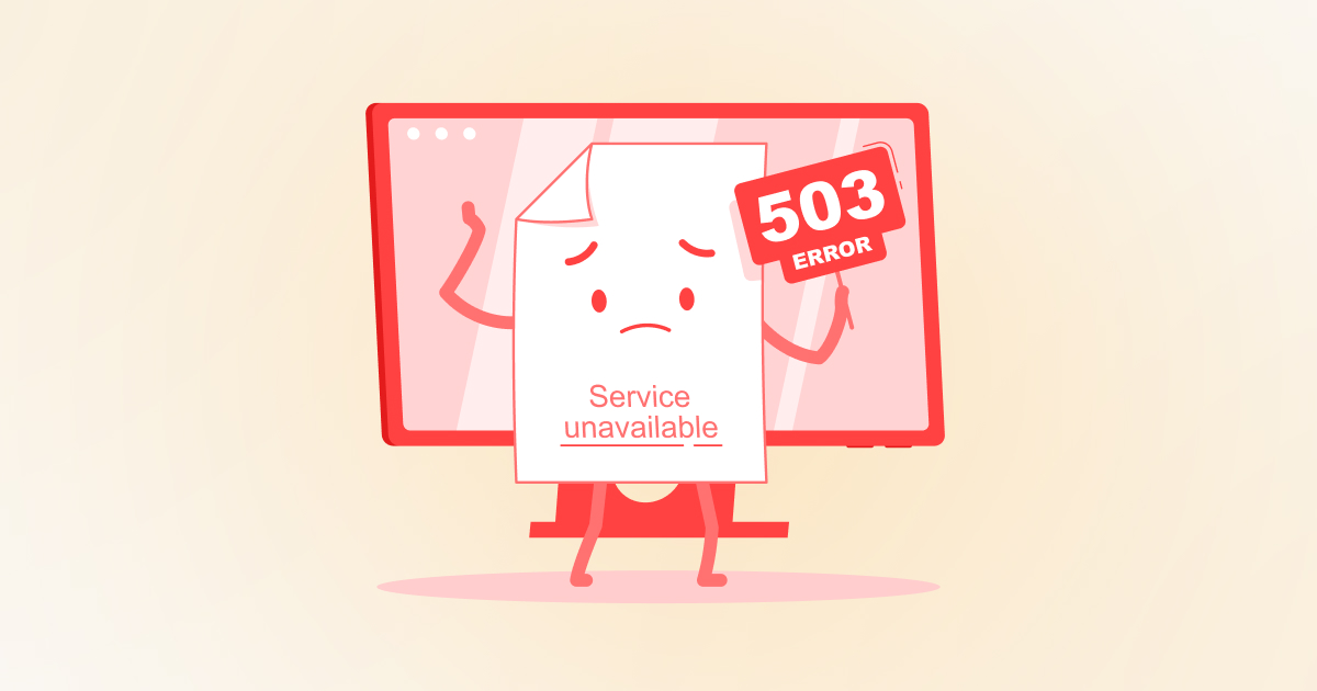 How to Fix HTTP 503 Service Unavailable Error – 5 Easy Fixes