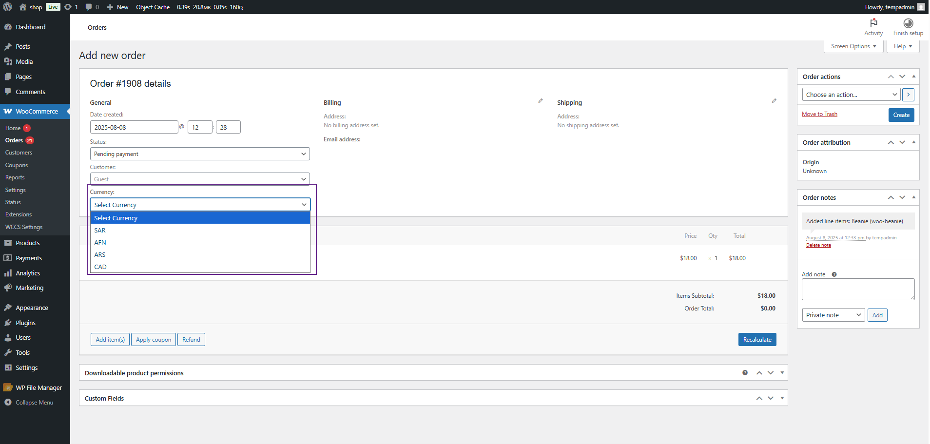 Currency Switcher for WooCommerce v2.0 | Release Notes