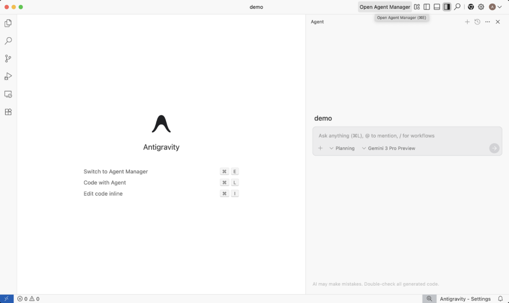 Google Antigravity – New Agentic Development Platform