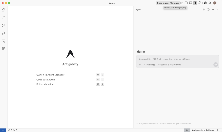 Google Antigravity – New Agentic Development Platform