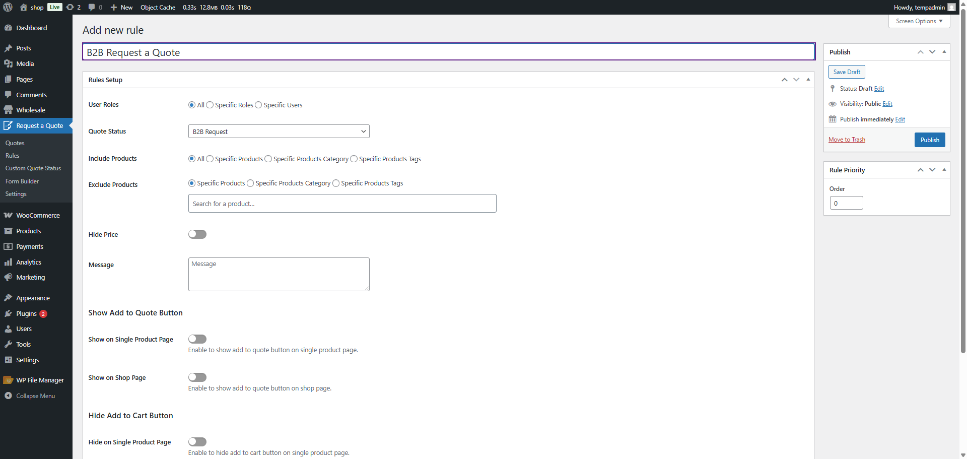 How to Add Request a Quote System to Your WooCommerce Store